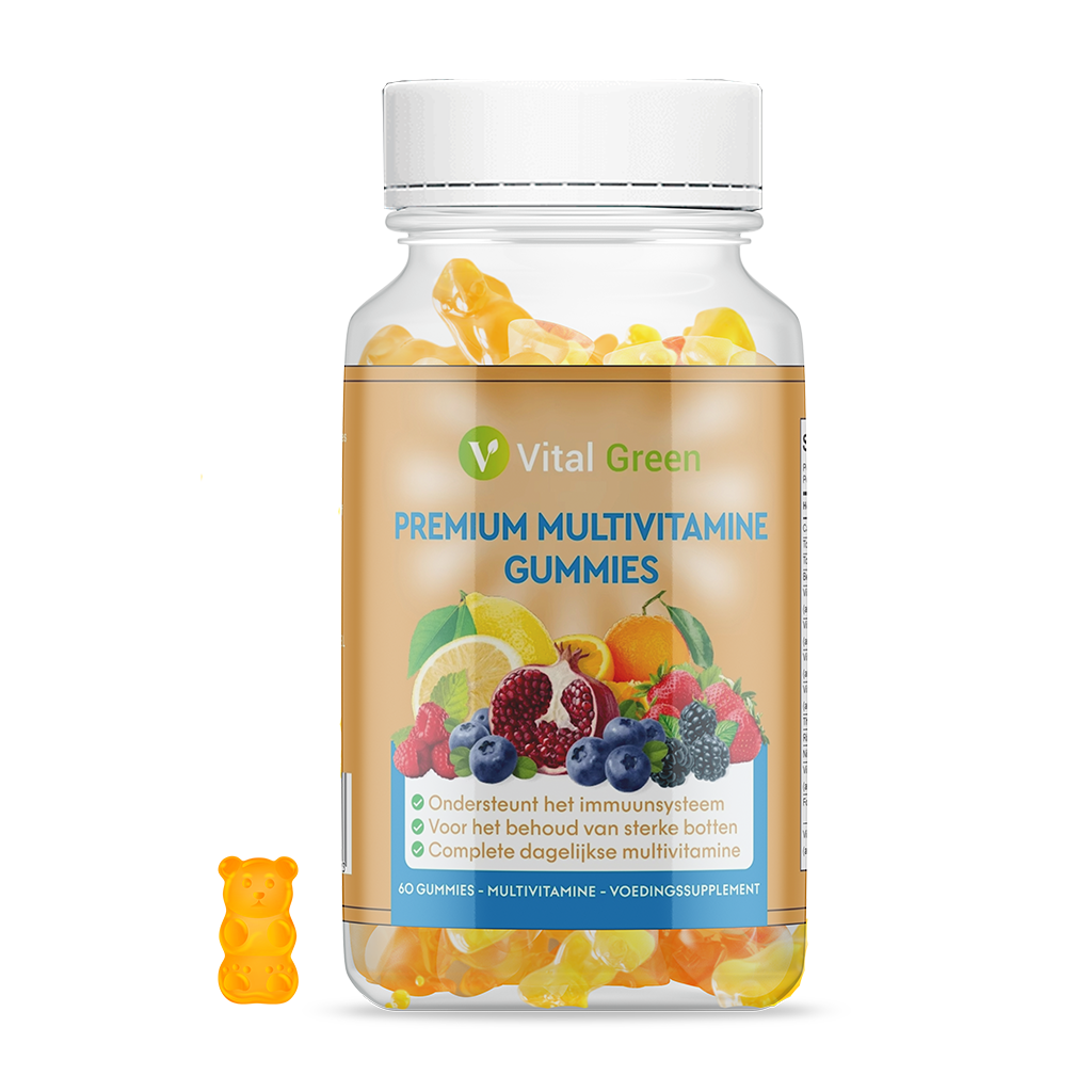 Vital Green - Multivitamine Gummies (60 stuks) - Actiestraat